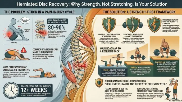 Herniated Disc Rehab: Why The "Strength Deficit" Is Your Real Problem