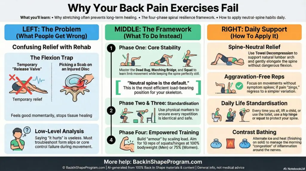 Why Your Back Pain Exercises Aren't Working: A Clinical Perspective