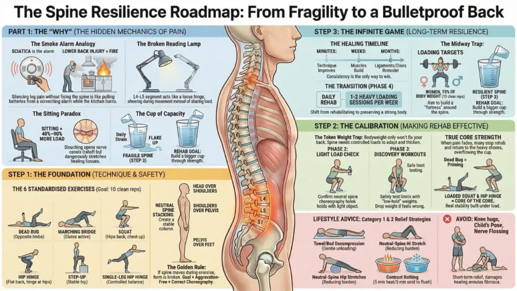 Exercises To Avoid If You Have A Lumbar Disc Bulge At L4 L5 or S1