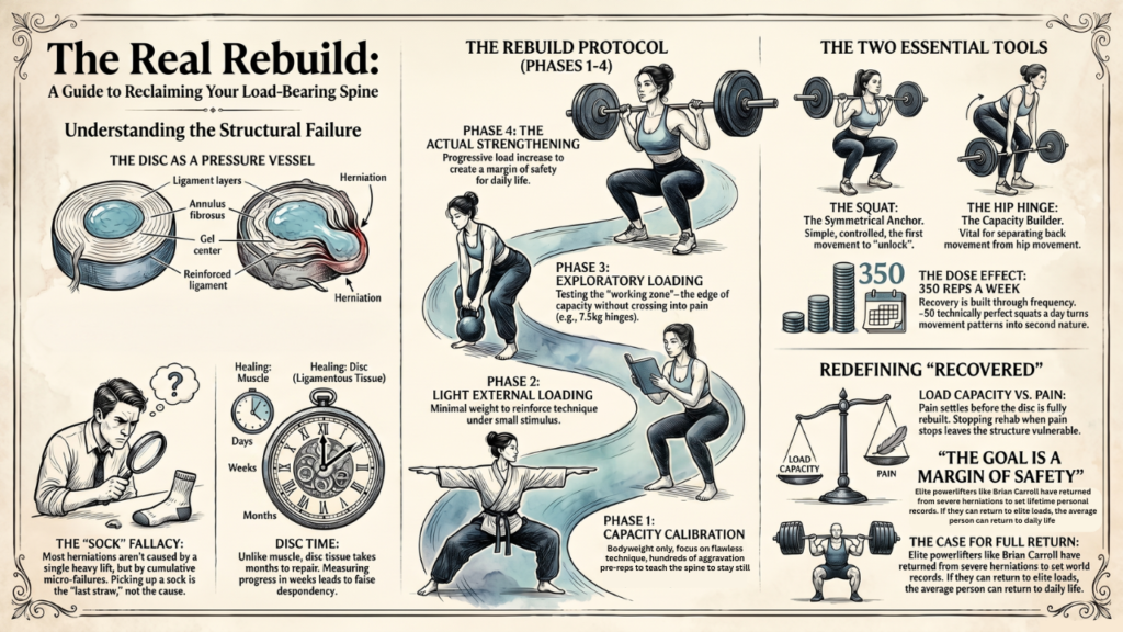 Why Your Herniated Disc Isn't Healing — And How To Rebuild It